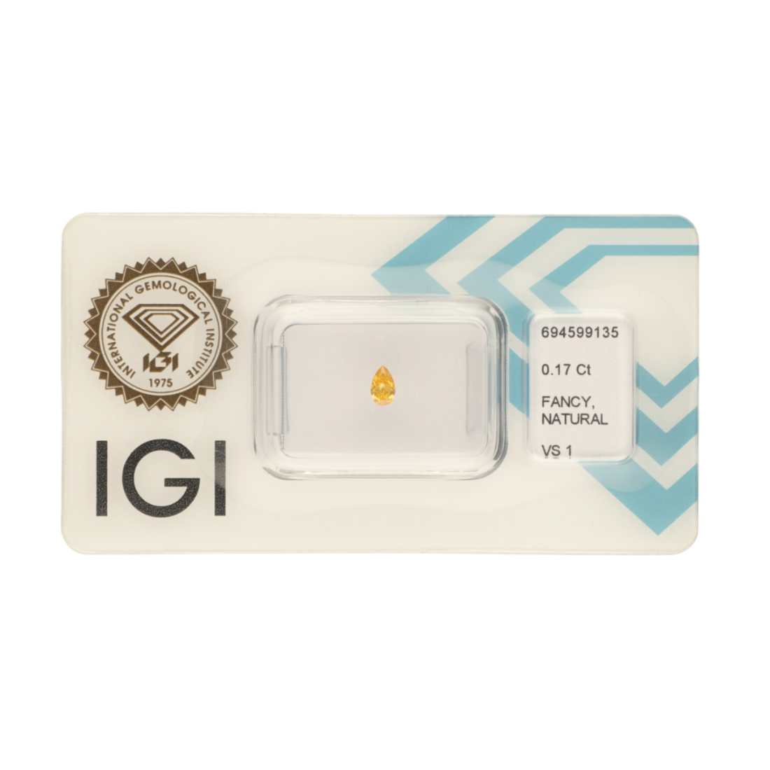 copy of Natural Diamond 0.22 CT / Natural Fancy Intense Yellowish ...